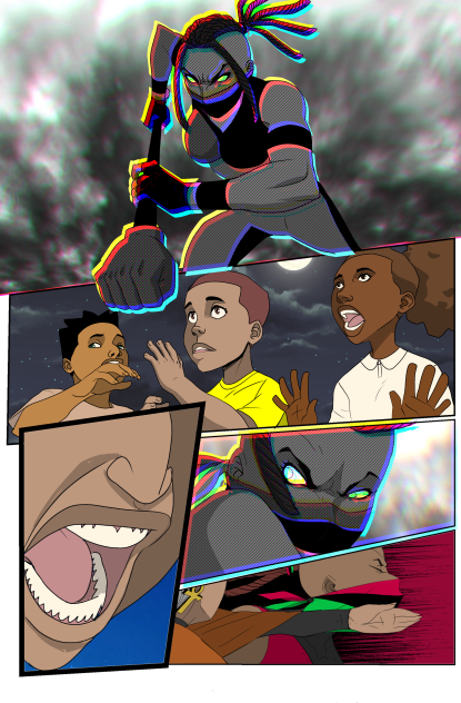 behind the scenes MOON prt 4 - ibisPaint