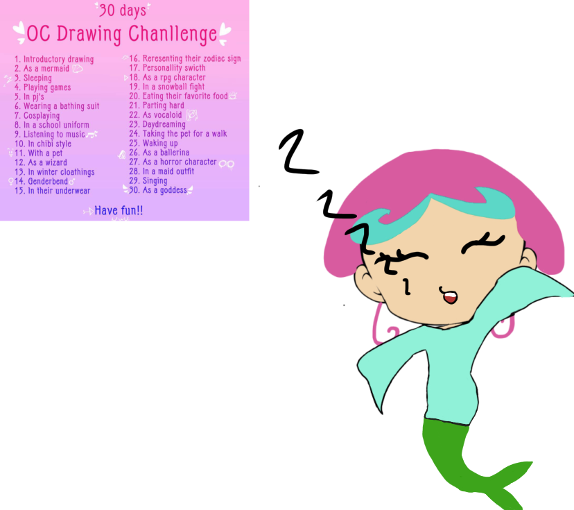 OC Drawing Challenge day 2 - ibisPaint