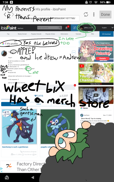 hey Andrew look - ibisPaint