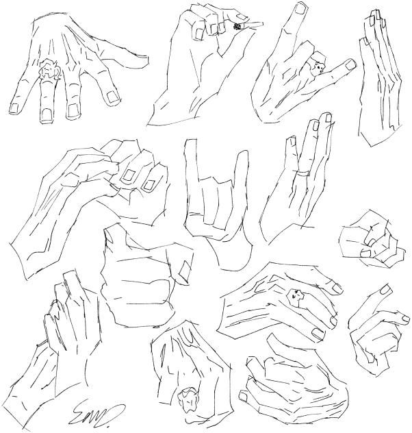 hand drawing references - ibisPaint