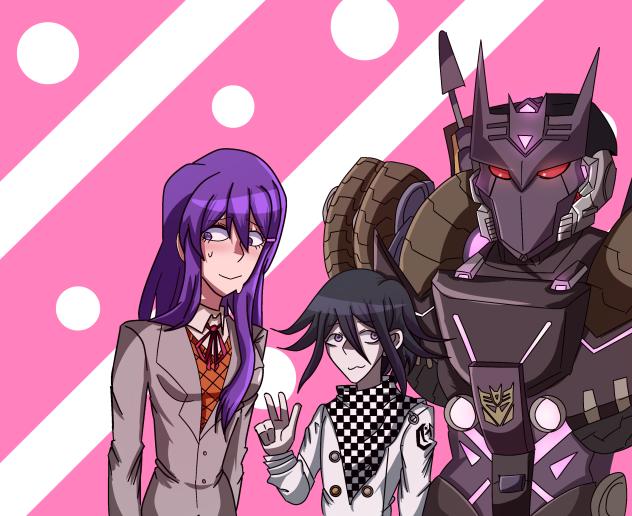My favorite purple characters. - ibisPaint