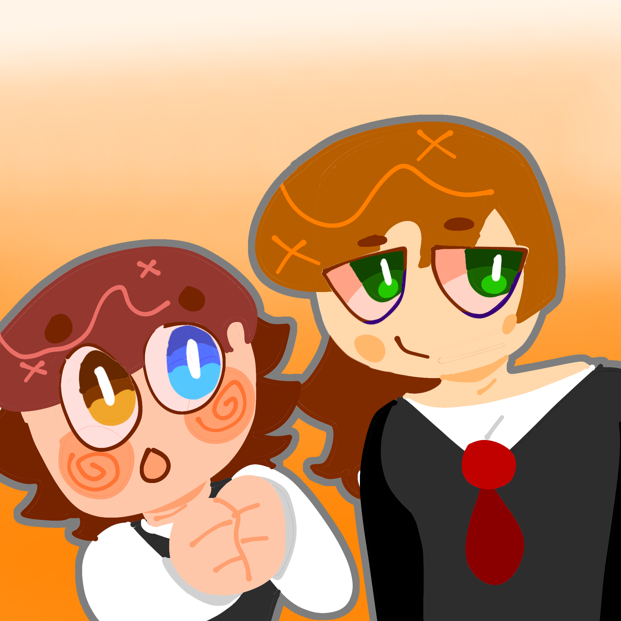 Rosie and Piper - ibisPaint