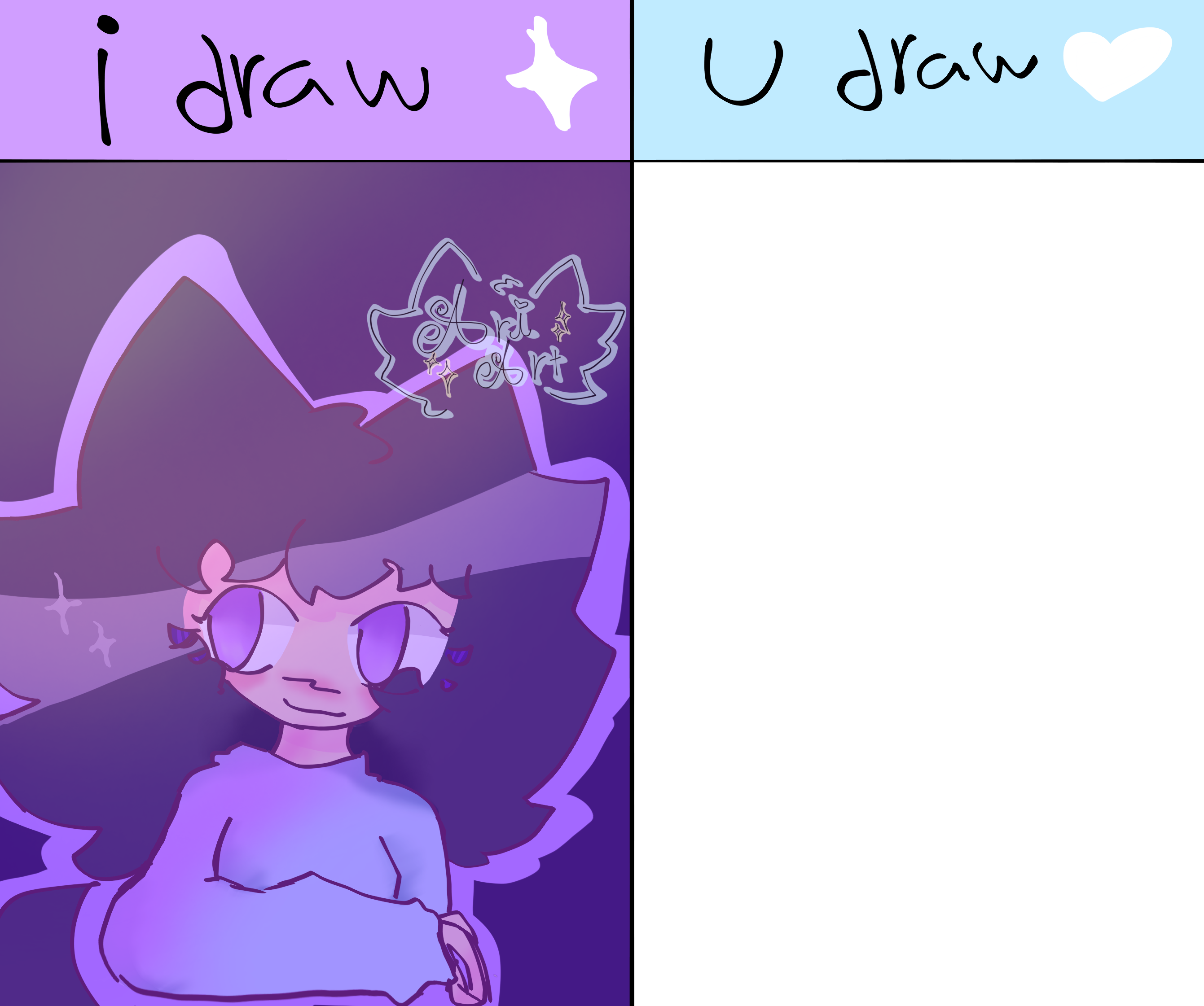 I draw u draw collab - ibisPaint