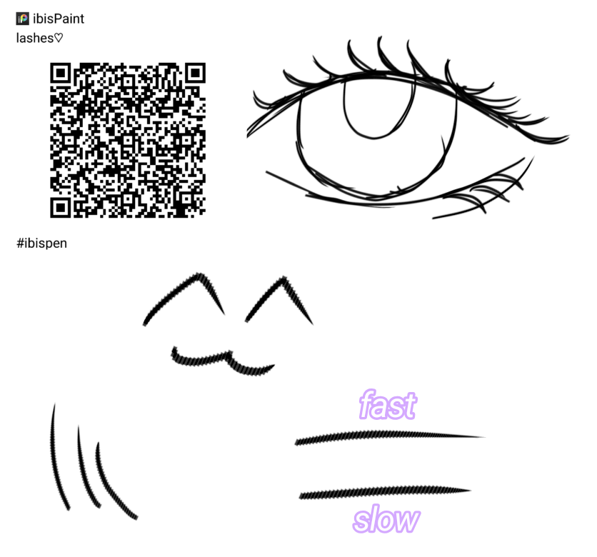 lashes brush!♡ - ibisPaint