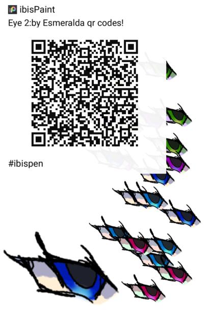qr code eyes! ⭐ - ibisPaint