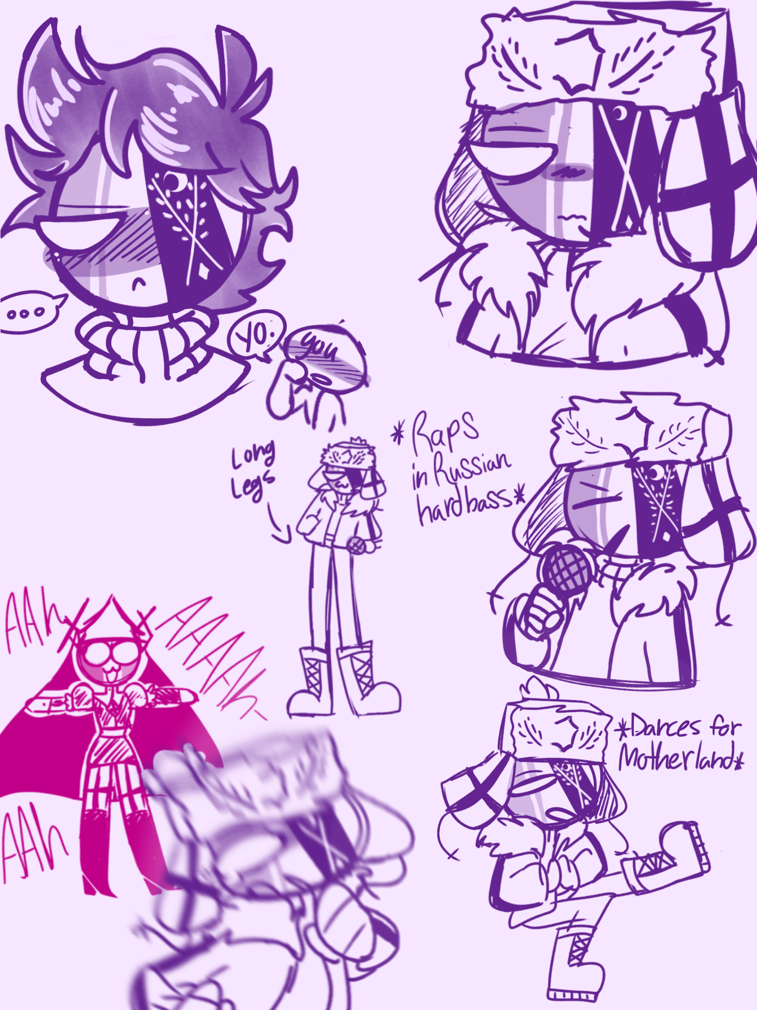 Ruv doodles ft Sarv - ibisPaint