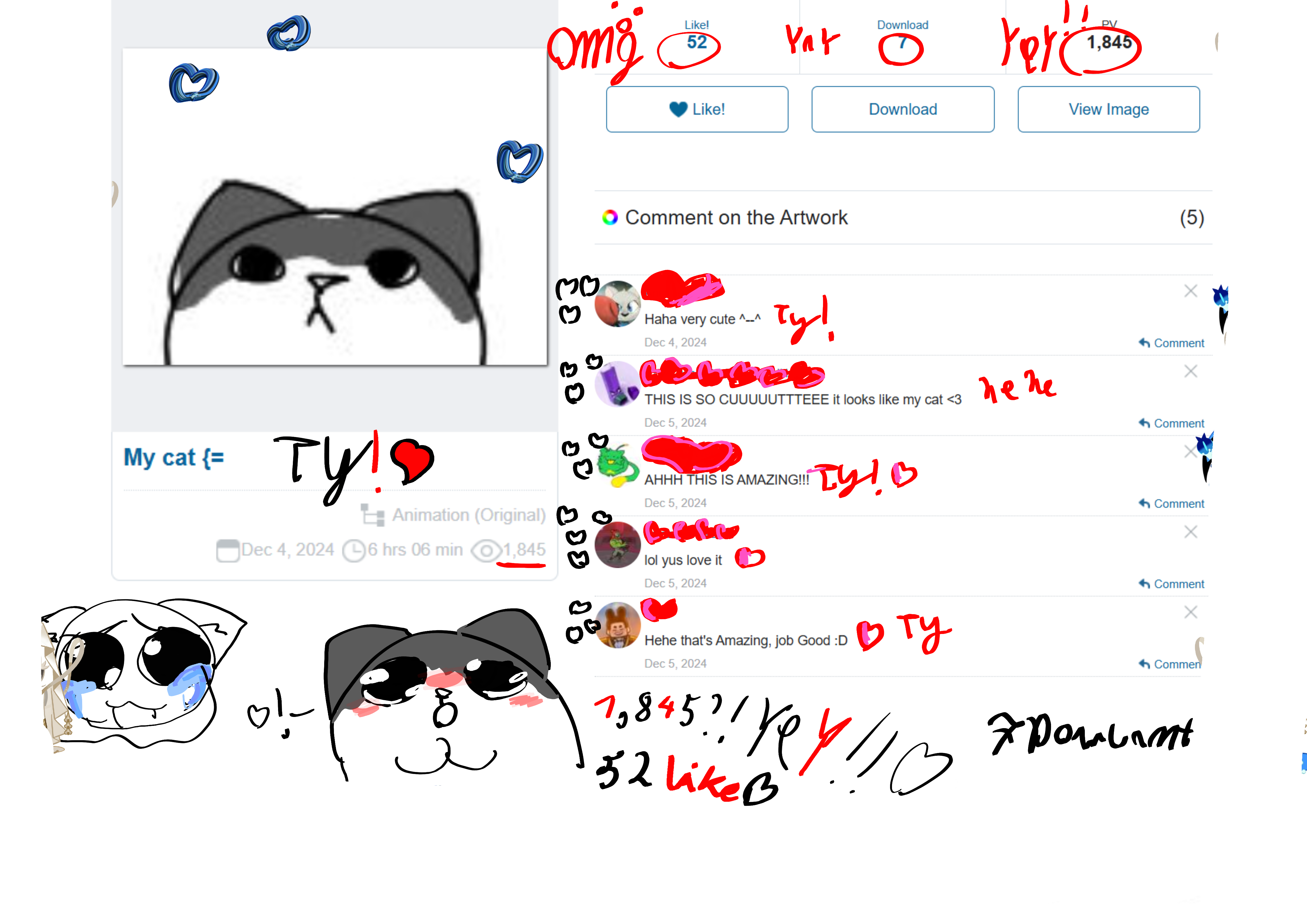 OMG TY! - ibisPaint