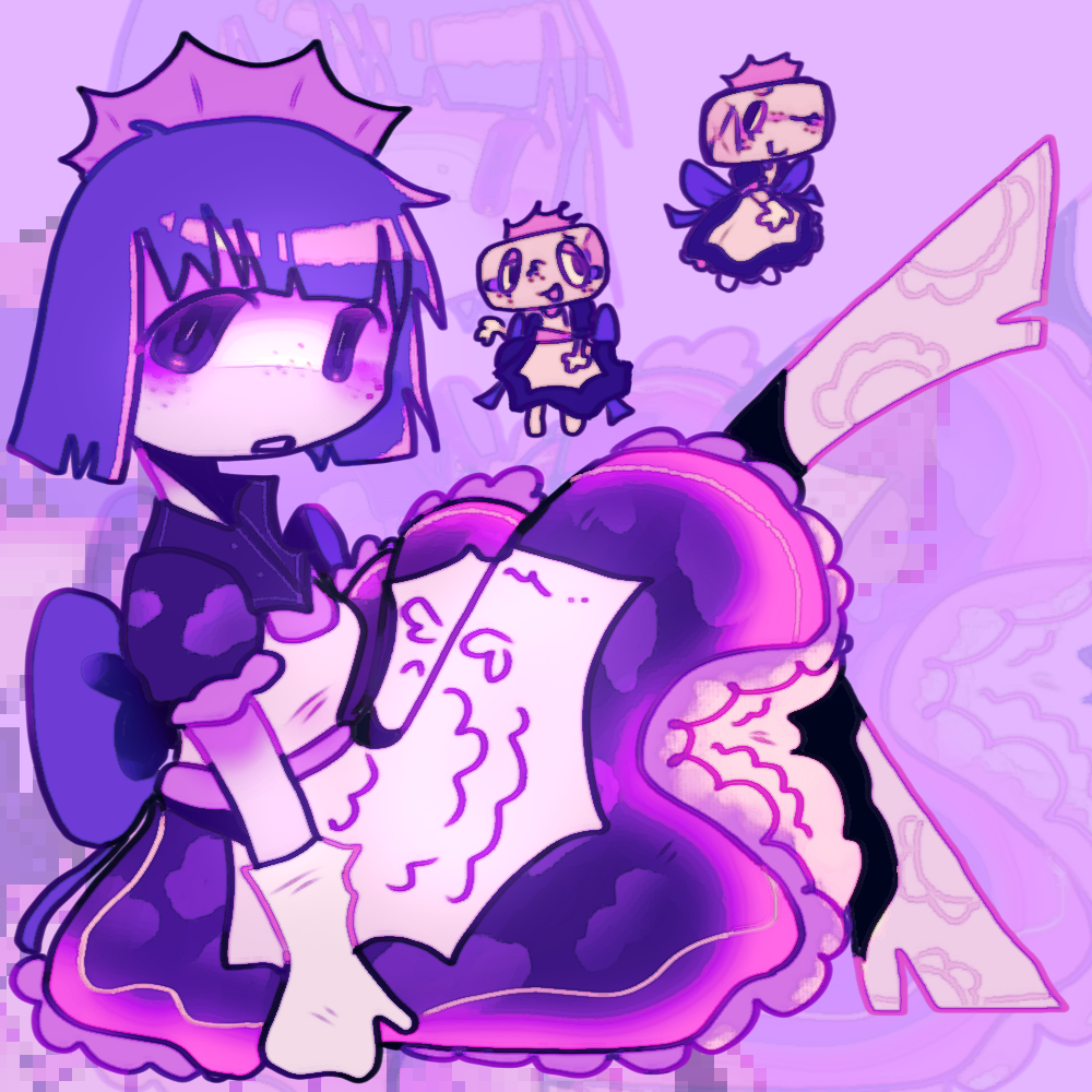 lavender maid tisha - ibisPaint