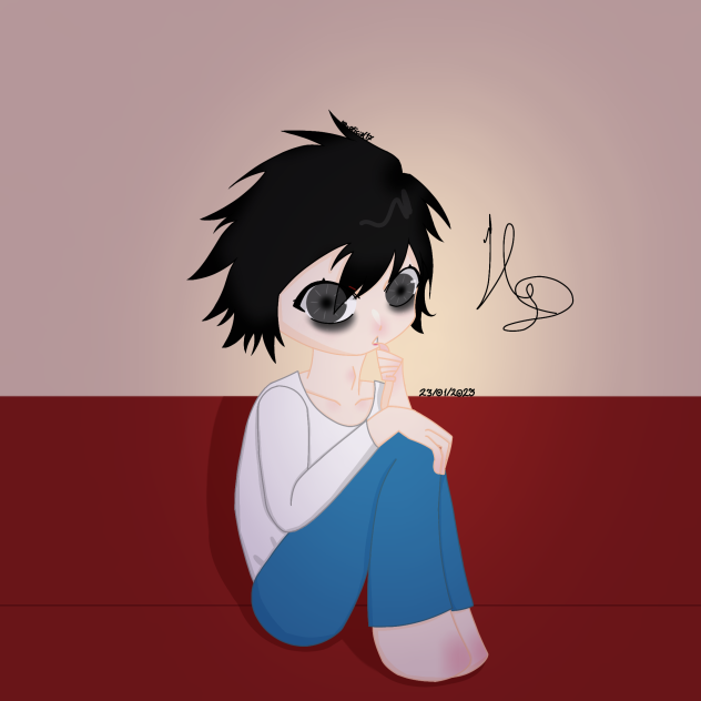 L Lawliet - ibisPaint