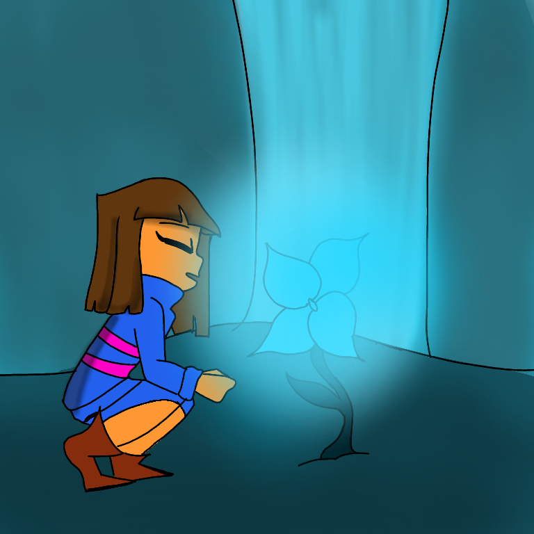 Frisk In WaterFall - ibisPaint