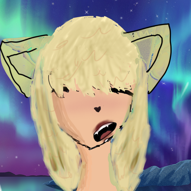A cat girl singing - ibisPaint