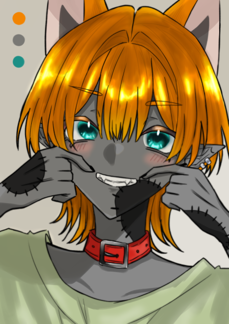 Drawing my monster！ - ibisPaint