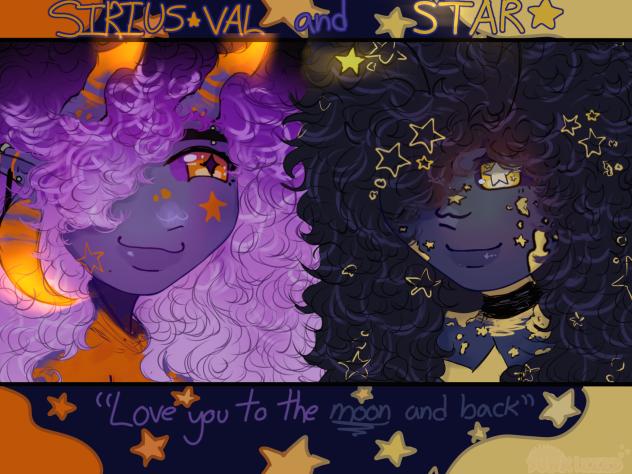 SIRIUS VAL AND STAR - ibisPaint