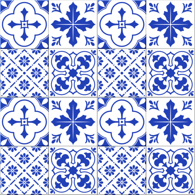 Tiles Pattern 3 - ibisPaint