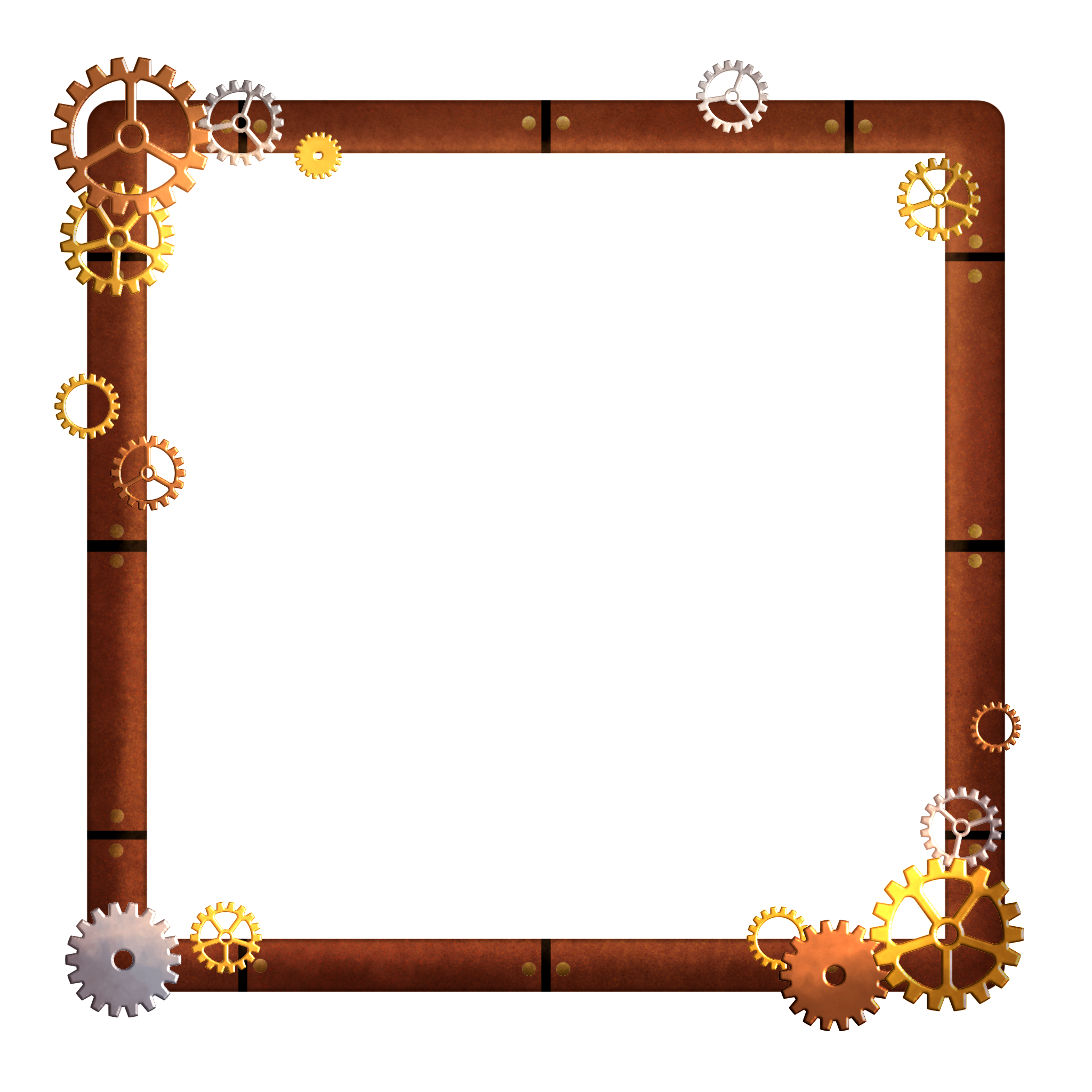 Steampunk frame 1 - ibisPaint