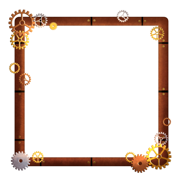 Steampunk frame 1 - ibisPaint