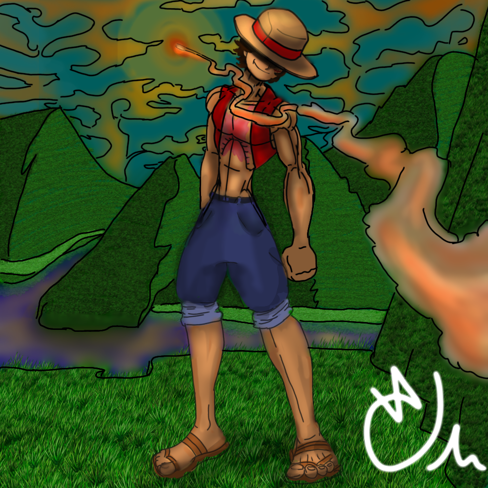 luffy - ibisPaint