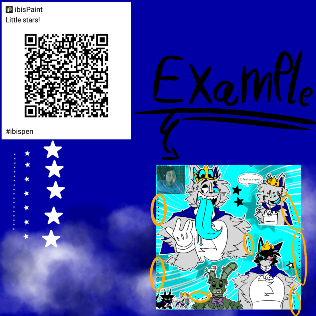 Little stars! - ibisPaint