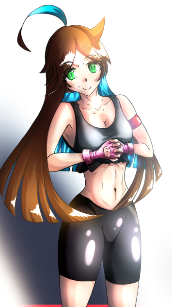 Fit girl - ibisPaint