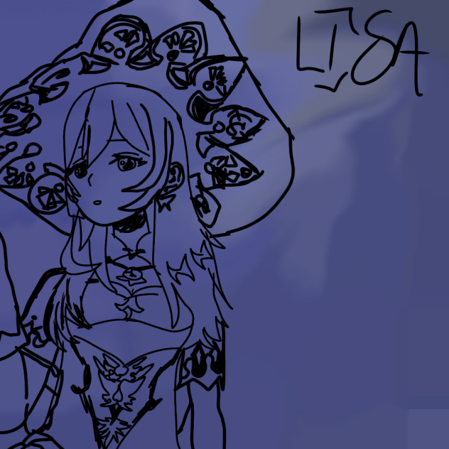 LISA GENSHIN - ibisPaint