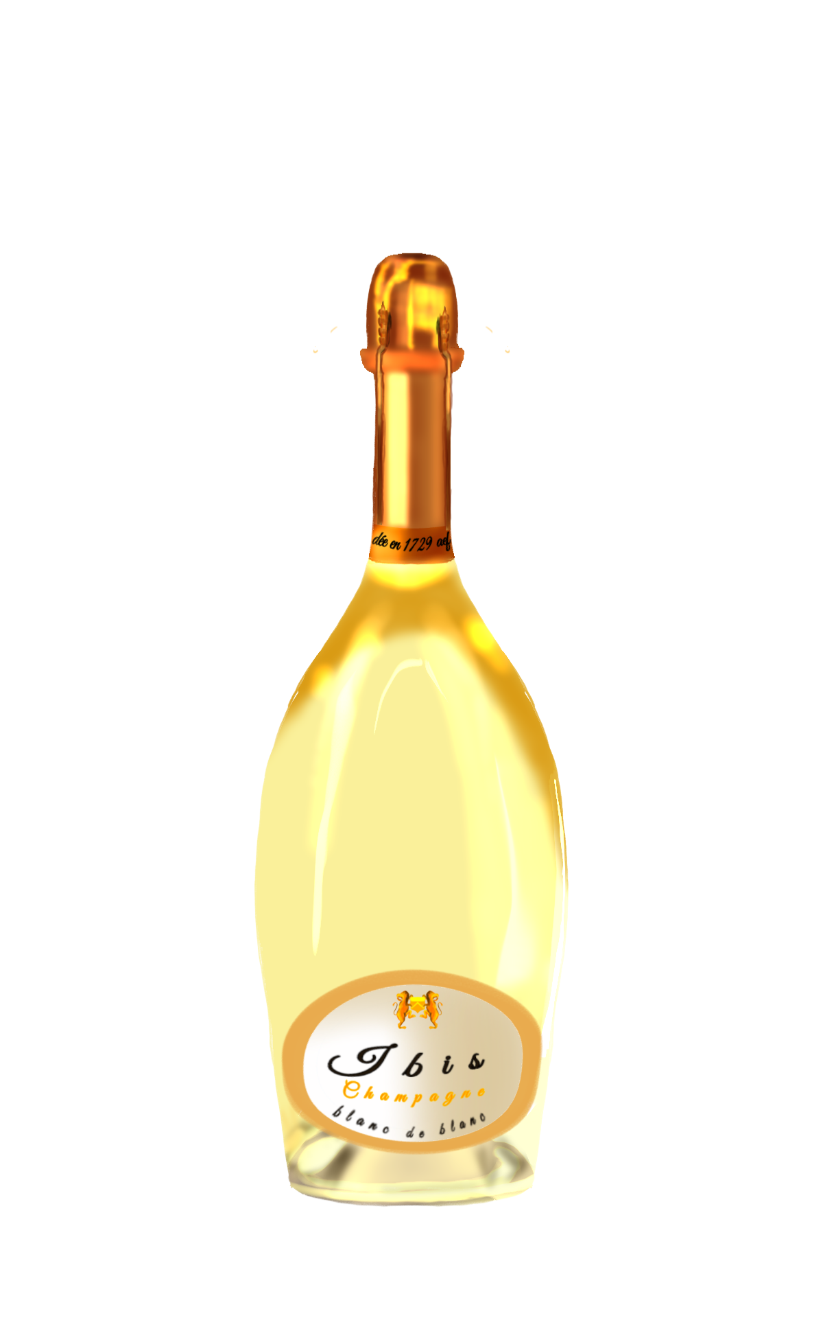 champagne IBIS grand cru - ibisPaint