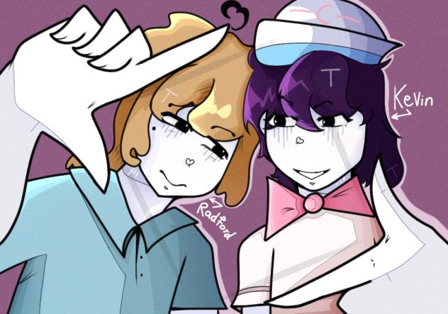 two best friends - ibisPaint