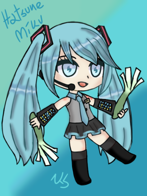 gacha edit Hatsune Miku - ibisPaint