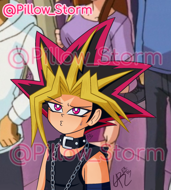 -3- Yami Yugi screenshot redraw - ibisPaint