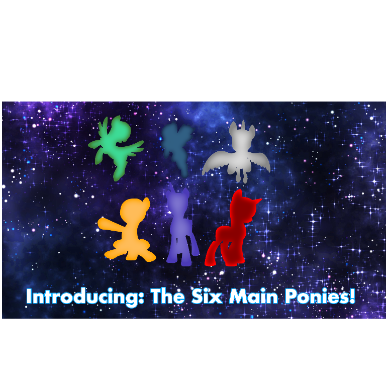 The Six Main Ponies - ibisPaint