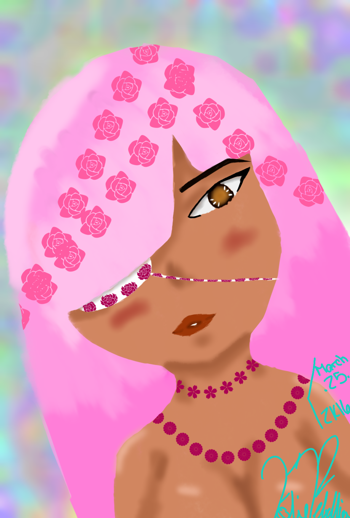 Roses and Flowers - ibisPaint