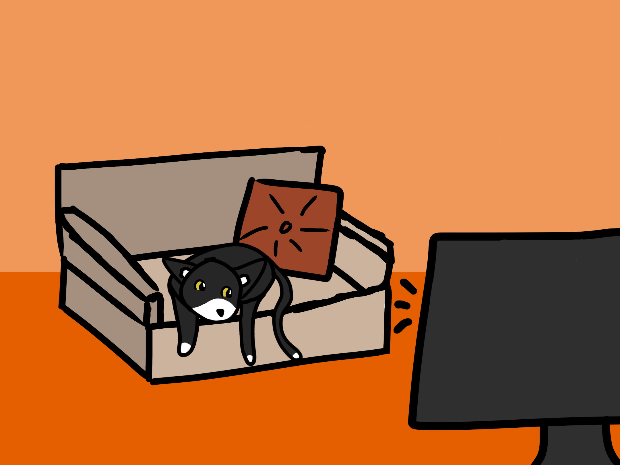 Couch Potato - ibisPaint