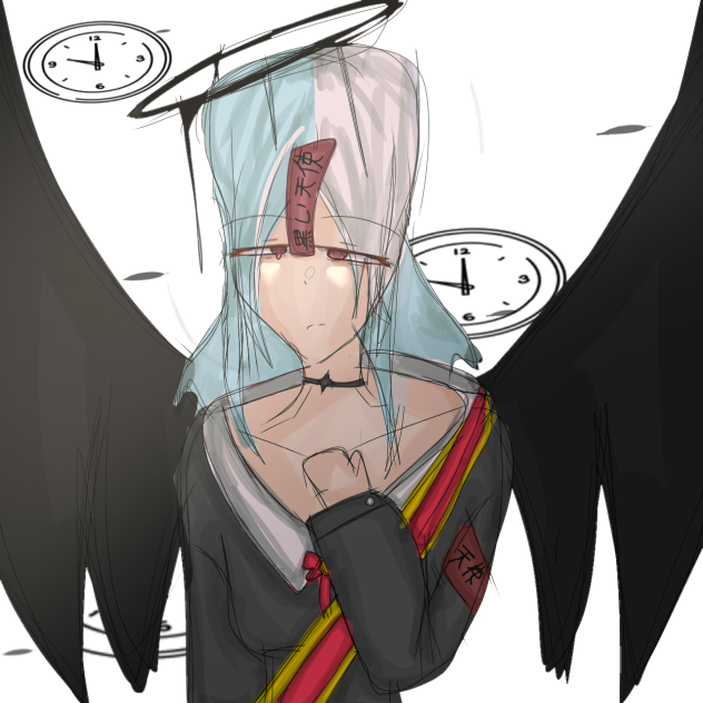 Black angel - ibisPaint