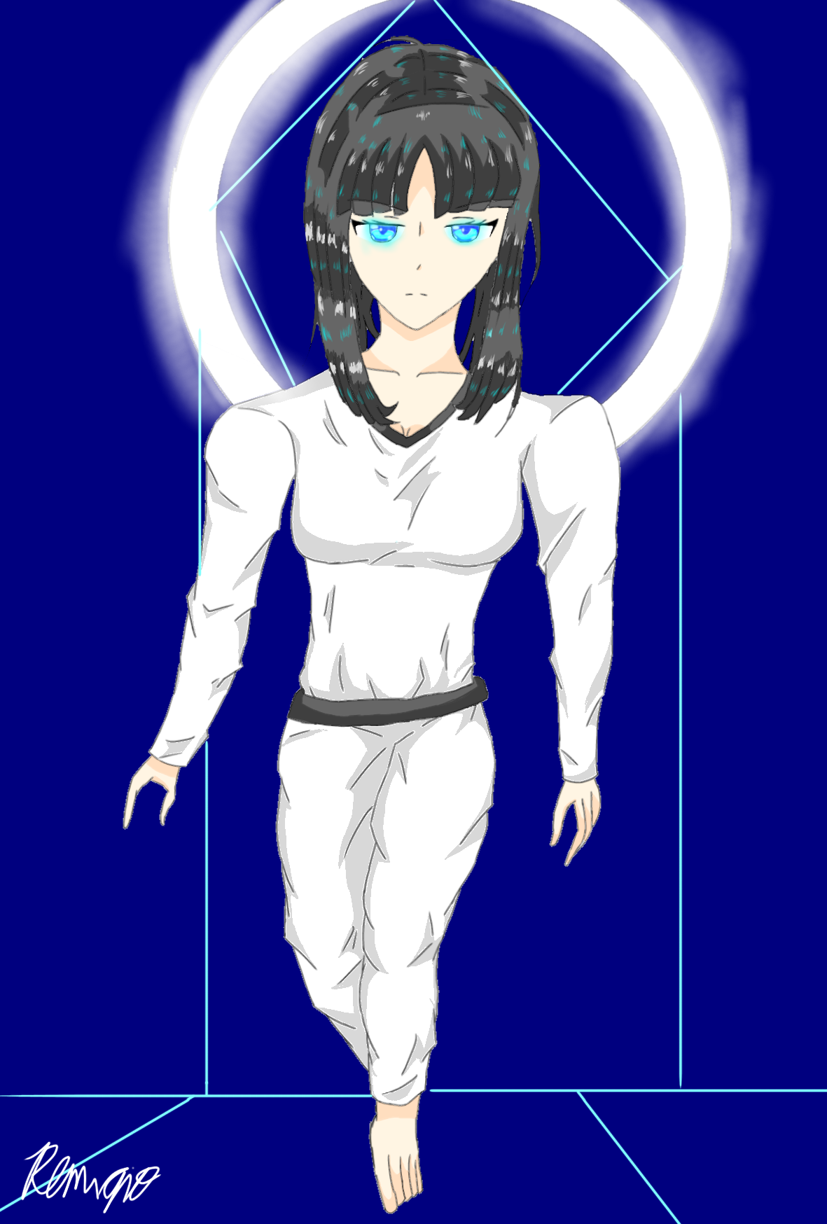 Shrine Priestess - ibisPaint