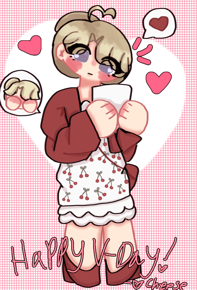 Valentine’s Day fem kunikida art - ibisPaint