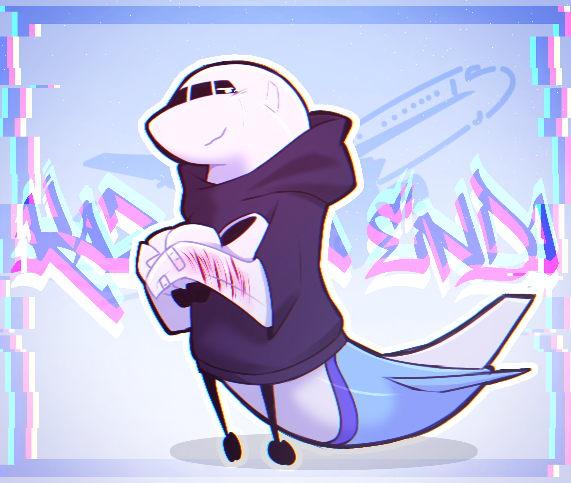 sad plane - ibisPaint