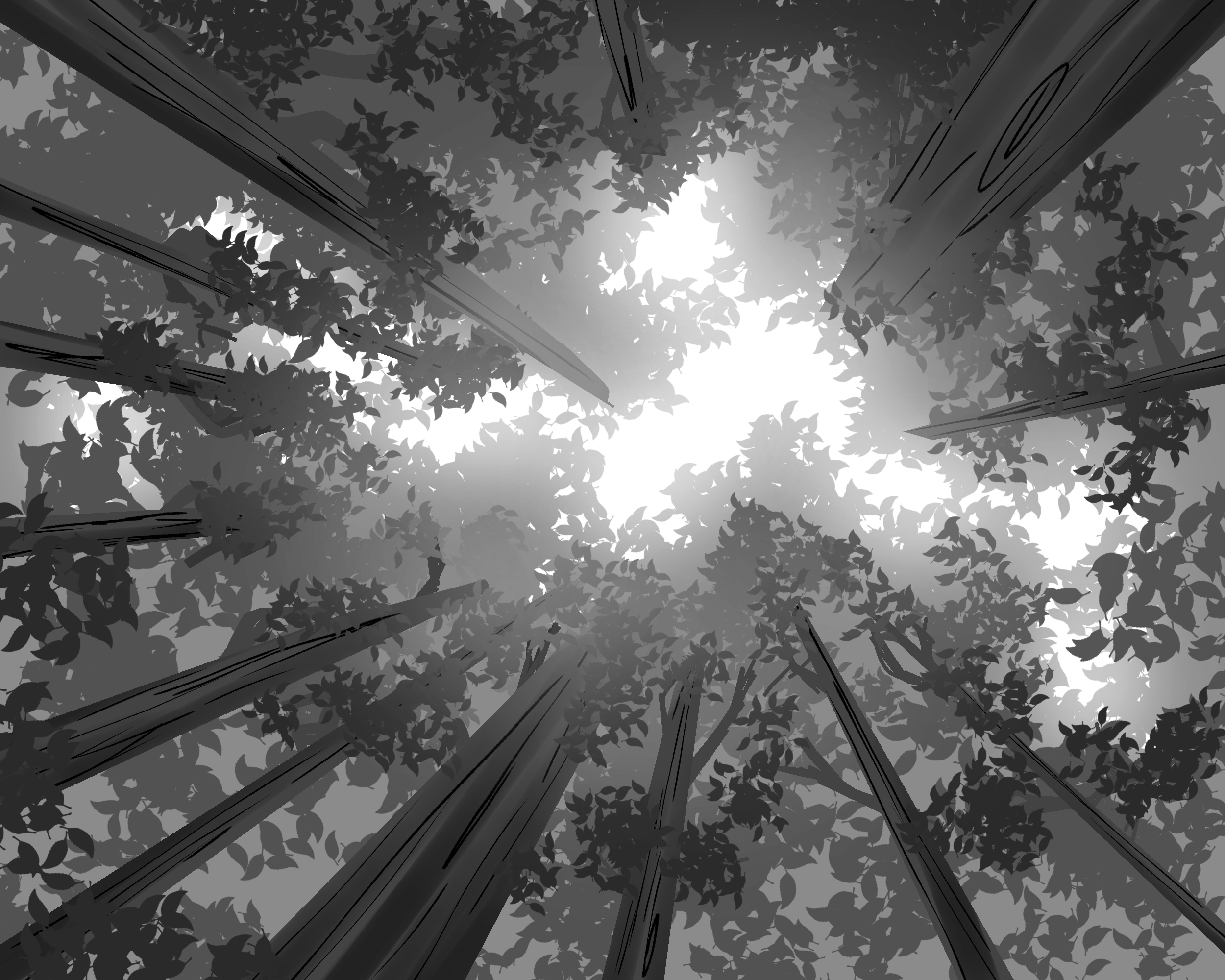 Jungle Trees - ibisPaint