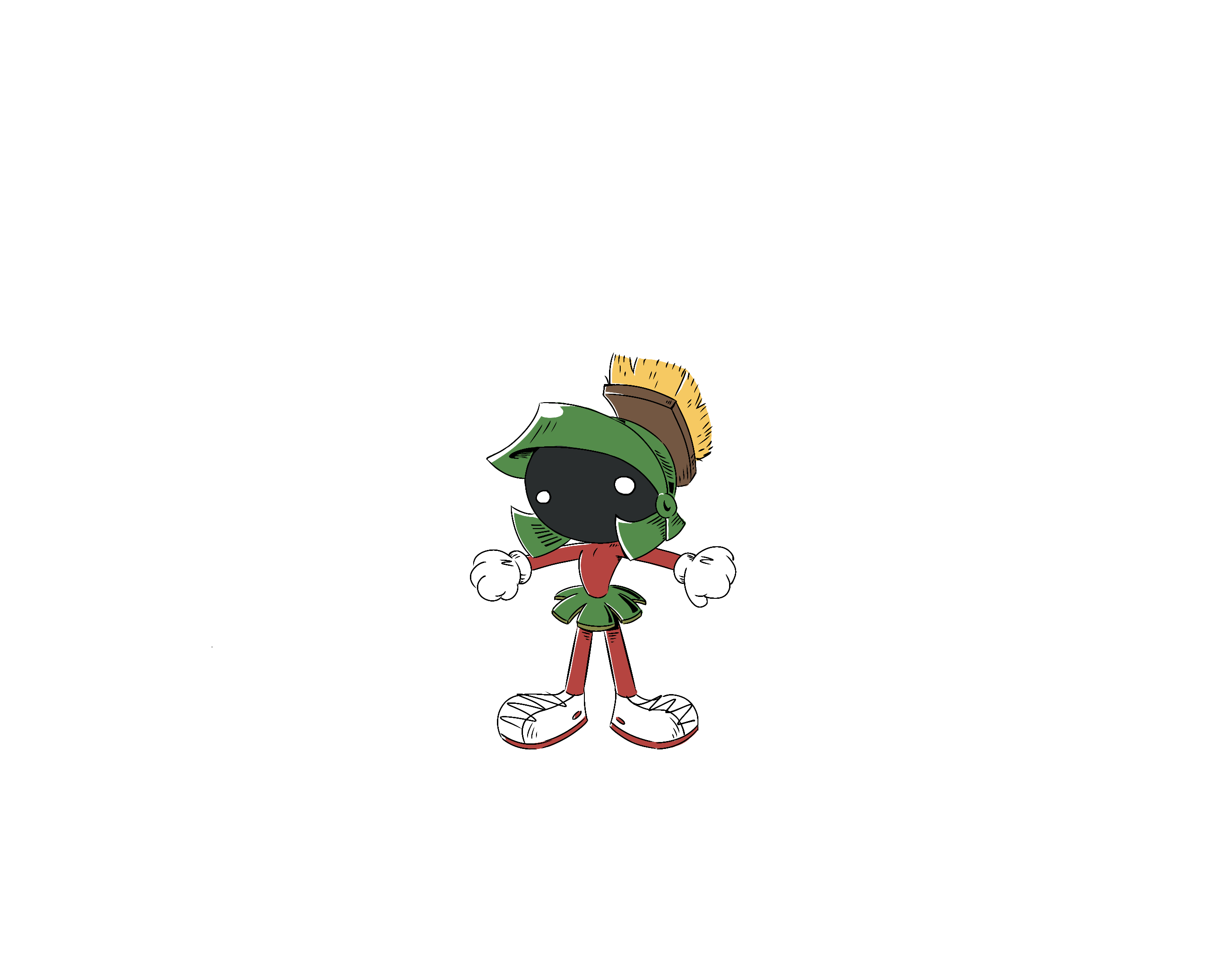 First Icono Marvin The Martian - ibisPaint