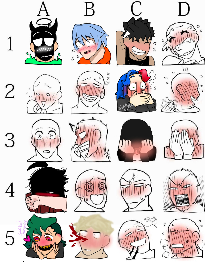 Blushing Collab - ibisPaint