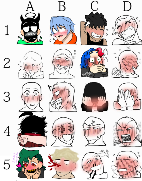 Blushing Collab - ibisPaint