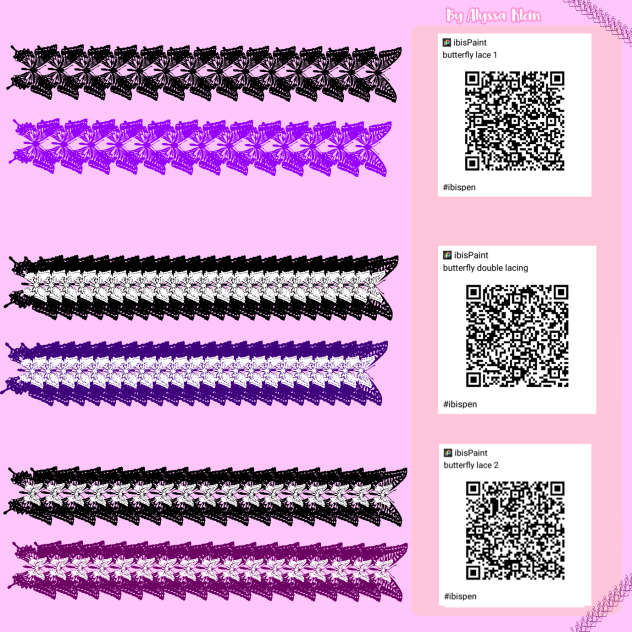 Lace brushes 1.0 - ibisPaint