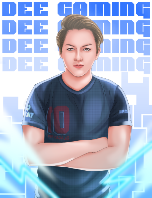 Dee Gaming (Fan Art) - ibisPaint