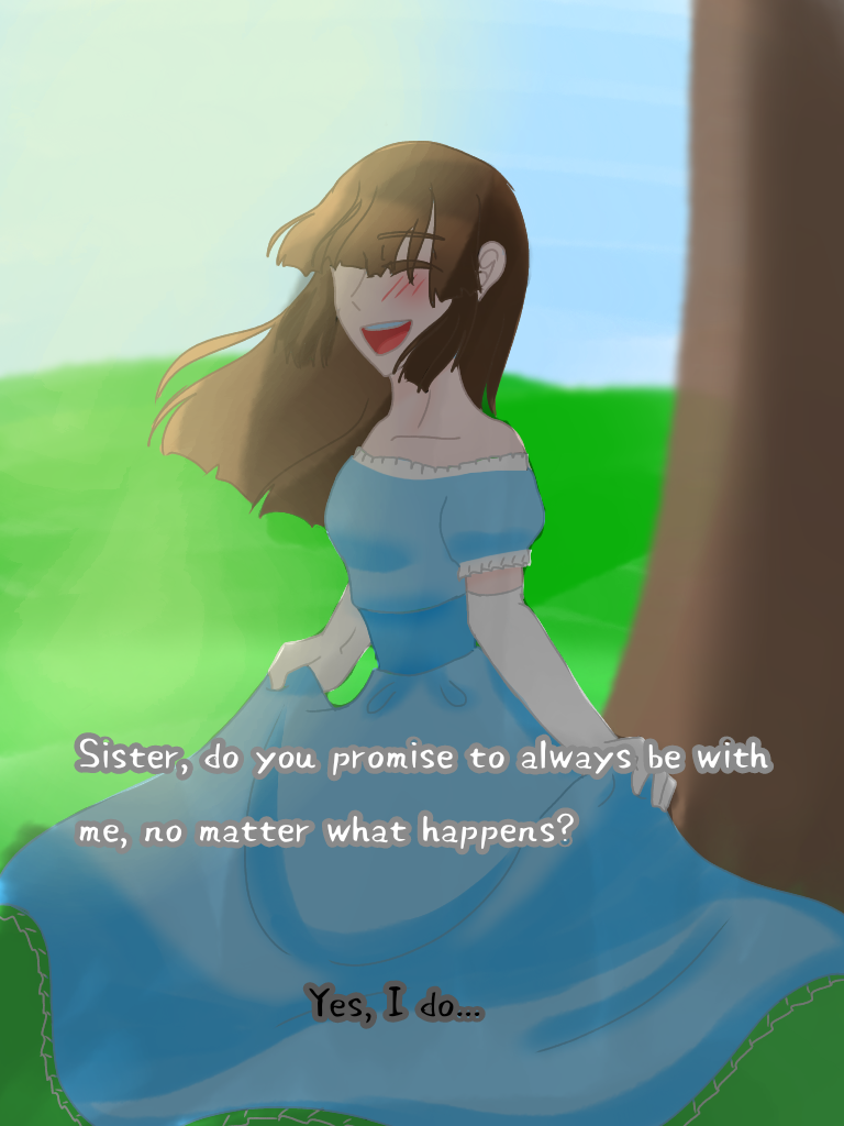 Dark sister and light sister - ibisPaint