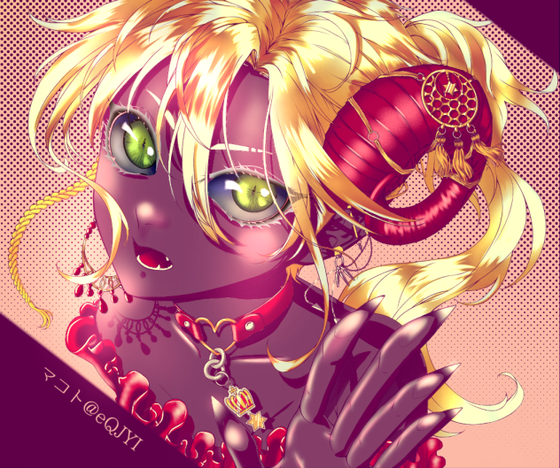 Fire demon princess - ibisPaint