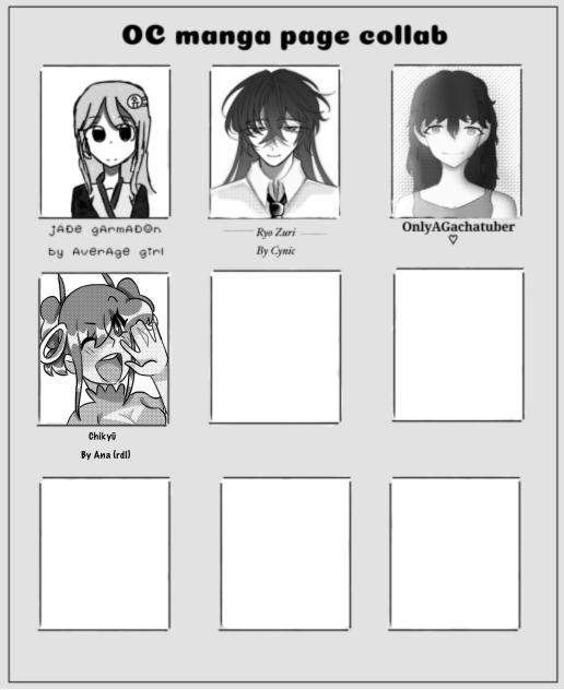 Manga oc page collab - ibisPaint