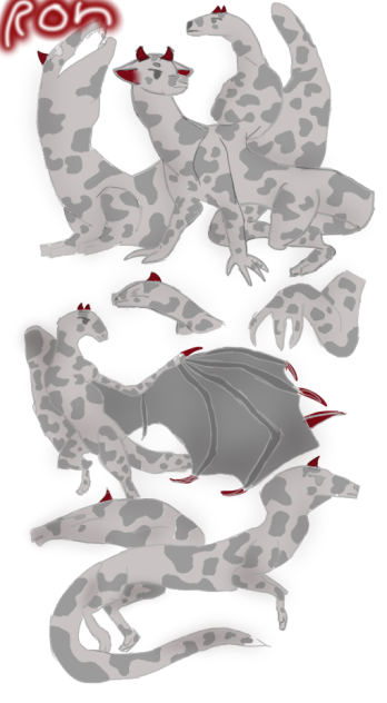 Ron the dragon - ibisPaint