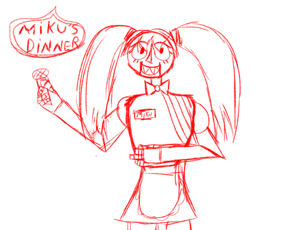 MIKU’S AND FRENDS DINNER - ibisPaint