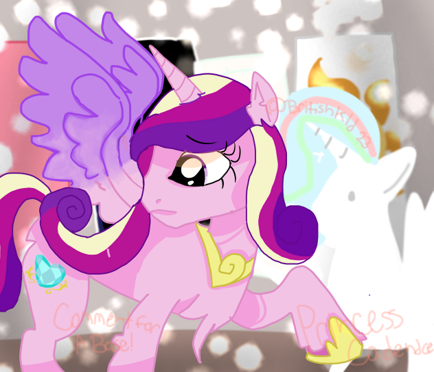 princess cadence 𖧷 - ibisPaint