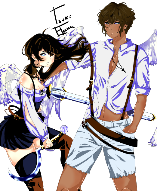 Anaita end Cassiel - ibisPaint