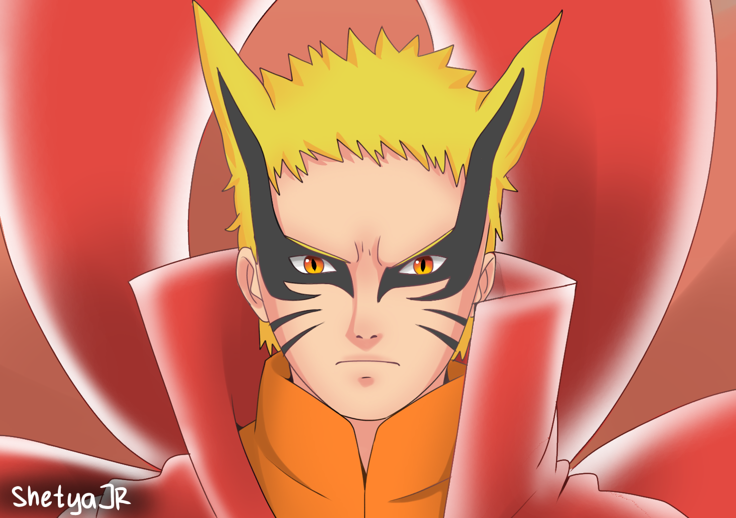 NARUTO BARYON - ibisPaint