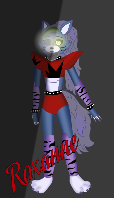 Roxanne Wolf FNAF 9 - ibisPaint